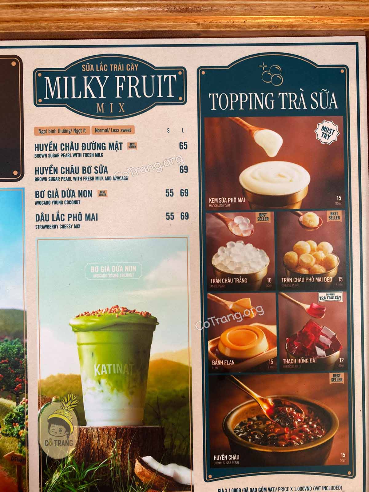 Katinat Quy Nhơn - Quán Cafe Độc Đáo, Siêu Hit Hot cho Giới Trẻ, Menu ...