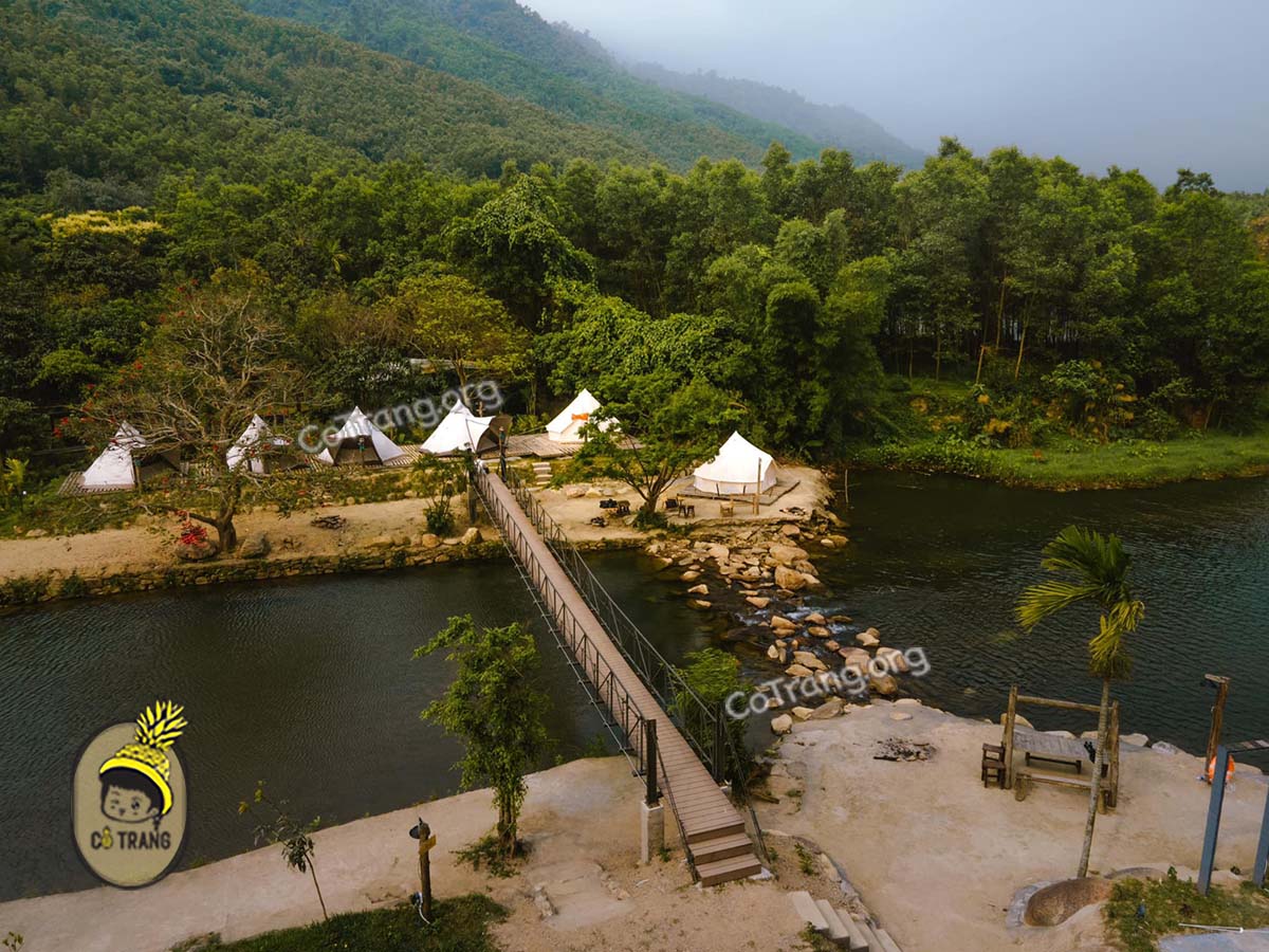 BoRo Campsite Đà Nẵng - Trải nghiệm Chèo Thuyền Tắm Suối cực đã