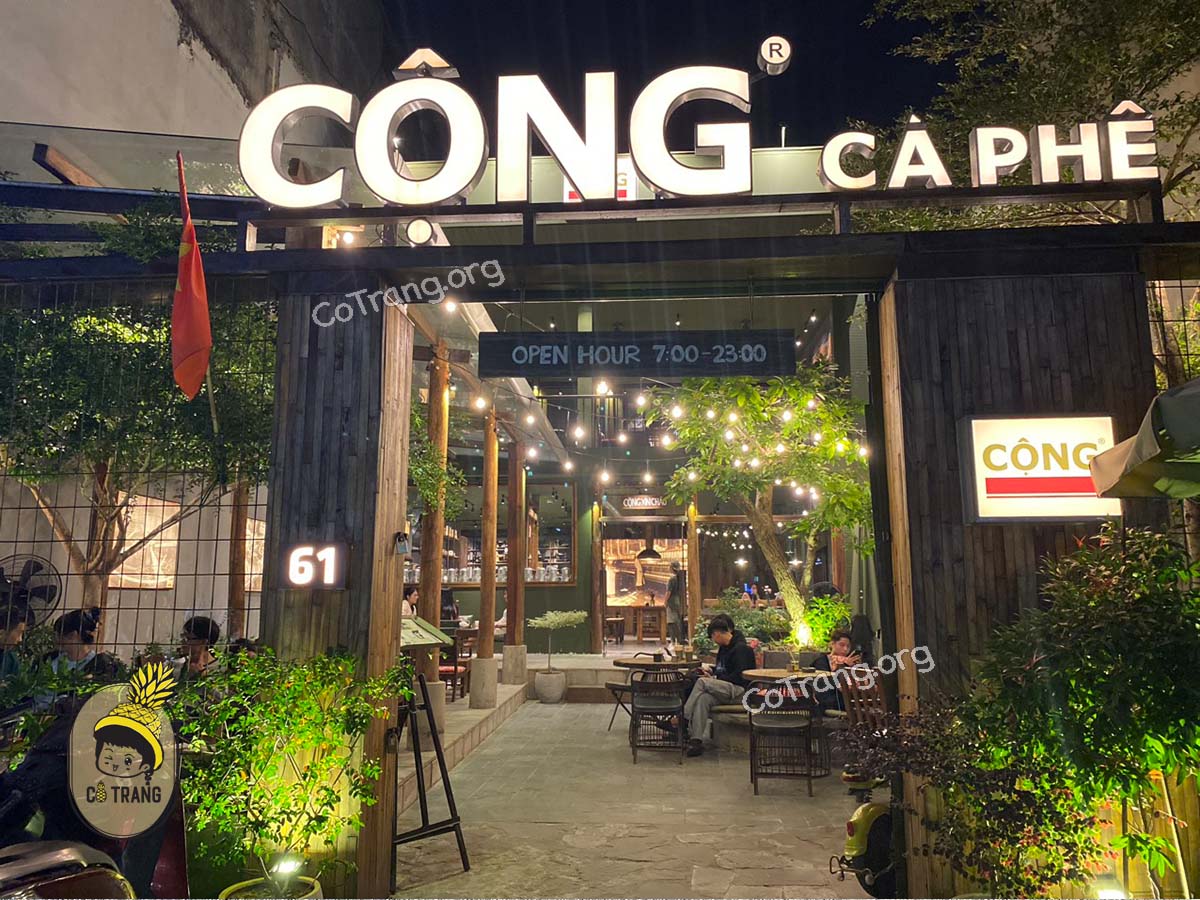 Thưởng Thức Cộng Cafe Vinh, Nghệ An - 61 Hồ Tùng Mậu, Menu, Review