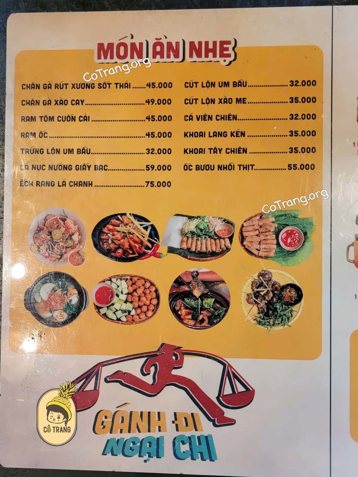 Trải nghiệm Ẩm thực Gánh - Bún Đậu Mắn Tôm Quảng Ngãi, menu, review