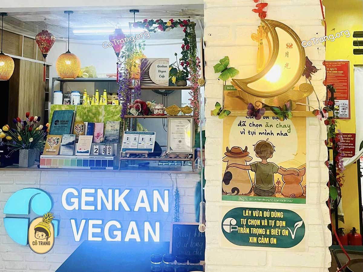 Genkan Vegan Chay - Quán chay ngon tại Đồng Hới, menu, review