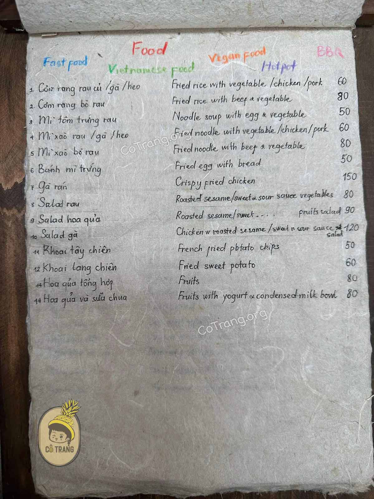 De Mong Sapa - Quán Cafe & Homestay View Đồng Lúa Cực Chill, Menu, Review