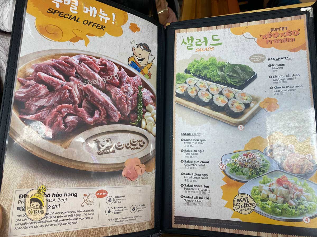 GoGi House Đà Nẵng - Toạ Độ Thưởng Thức Buffet Ngon, Menu, Review