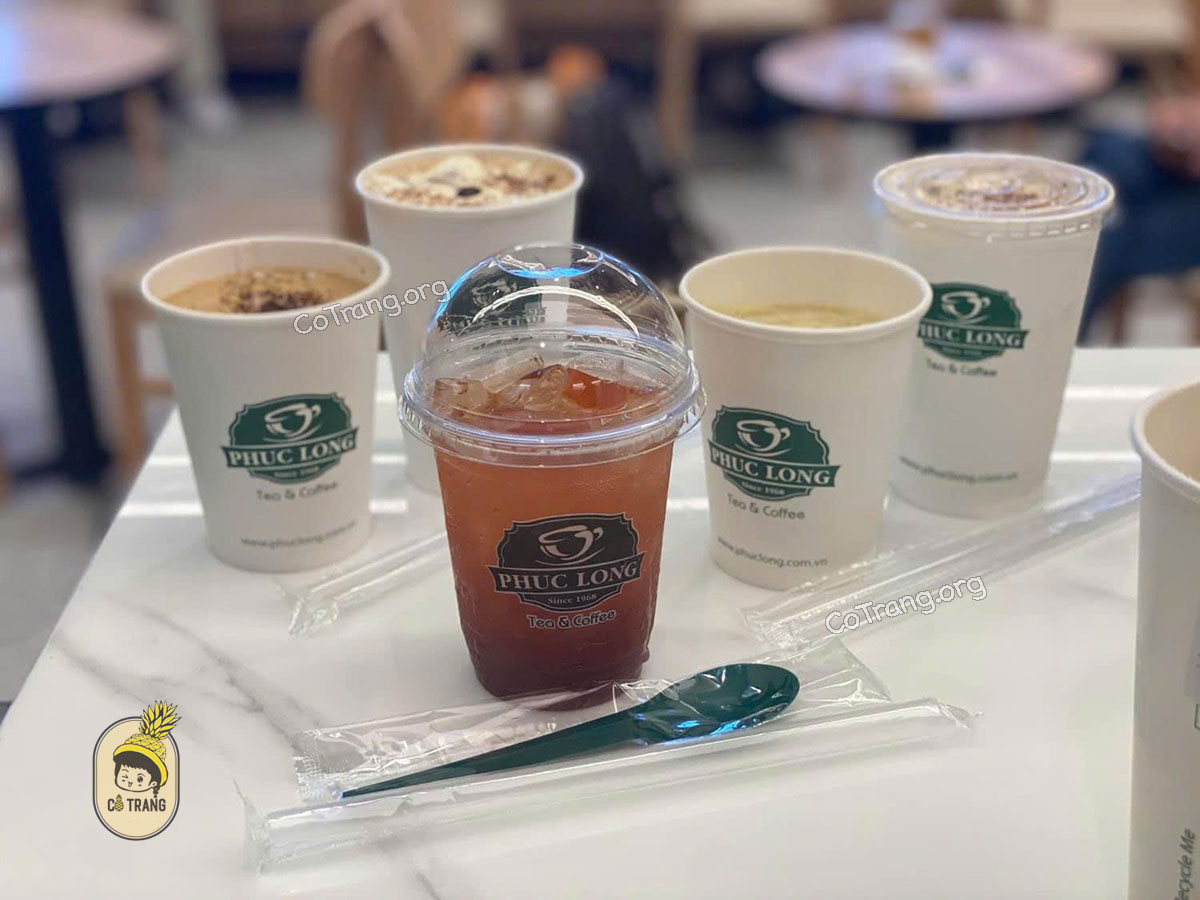 Trải nghiệm Trà Sữa Phúc Long tại Aeon Maill Huế, menu, review